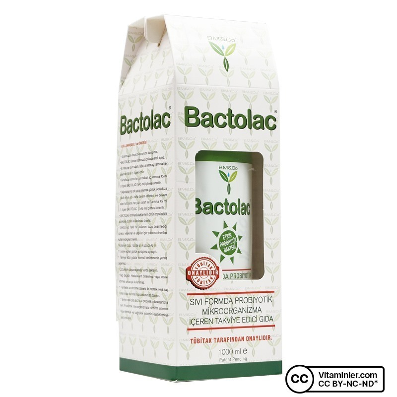 Bactolac Sıvı Probiyotik 1000 mL | Vitaminler