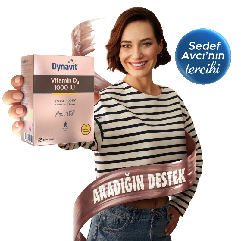 Dynavit Vitamin D3 1000 IU 20 Ml Sprey - D Vitaminleri