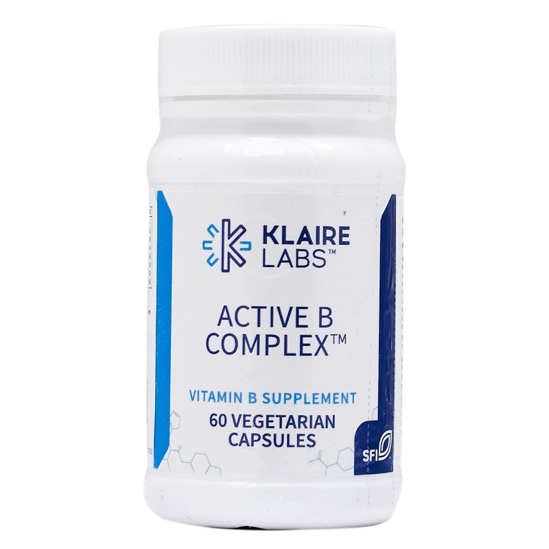 Klaire Labs Active B Complex 60 Kapsül - B Vitaminleri