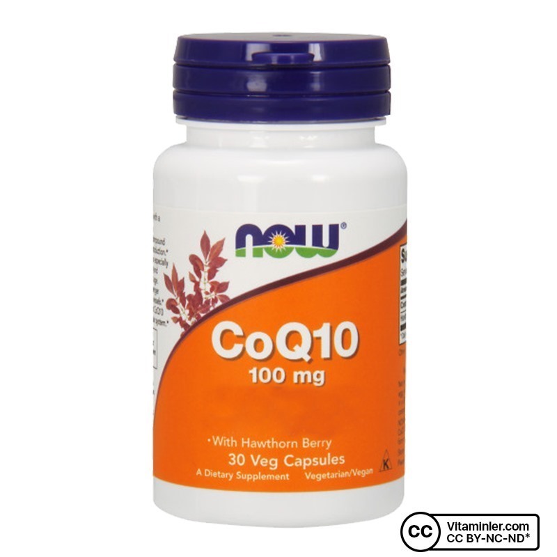 Now CoQ10 100 Mg 30 Kapsül | Vitaminler