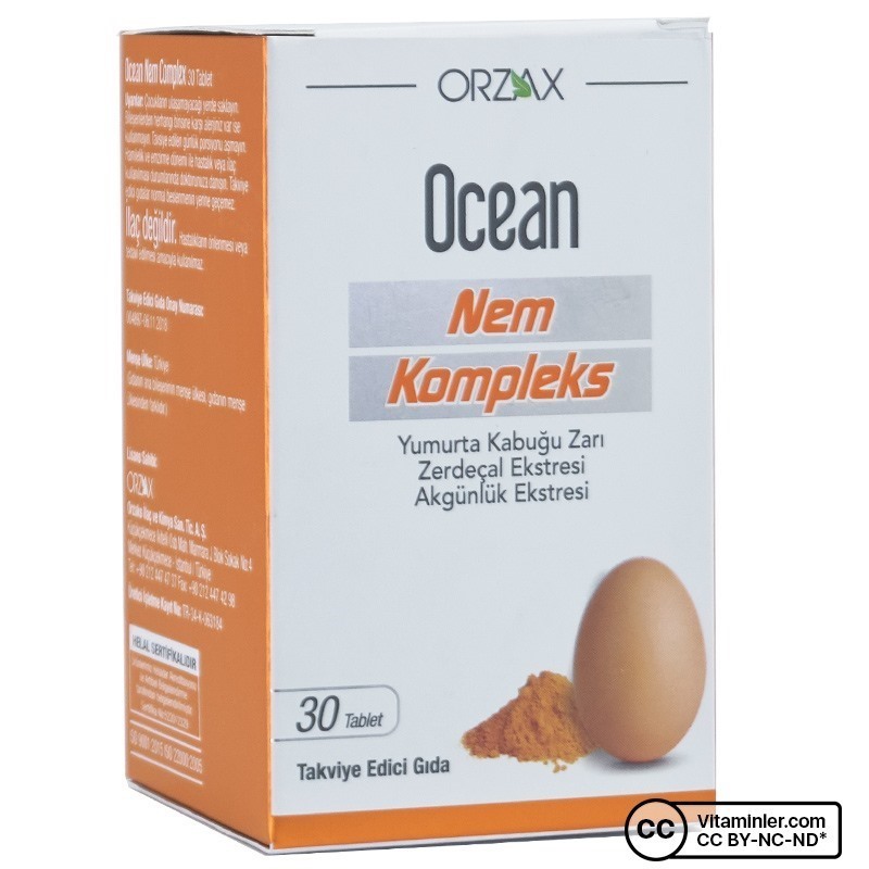 Ocean Nem Kompleks 30 Tablet | Vitaminler