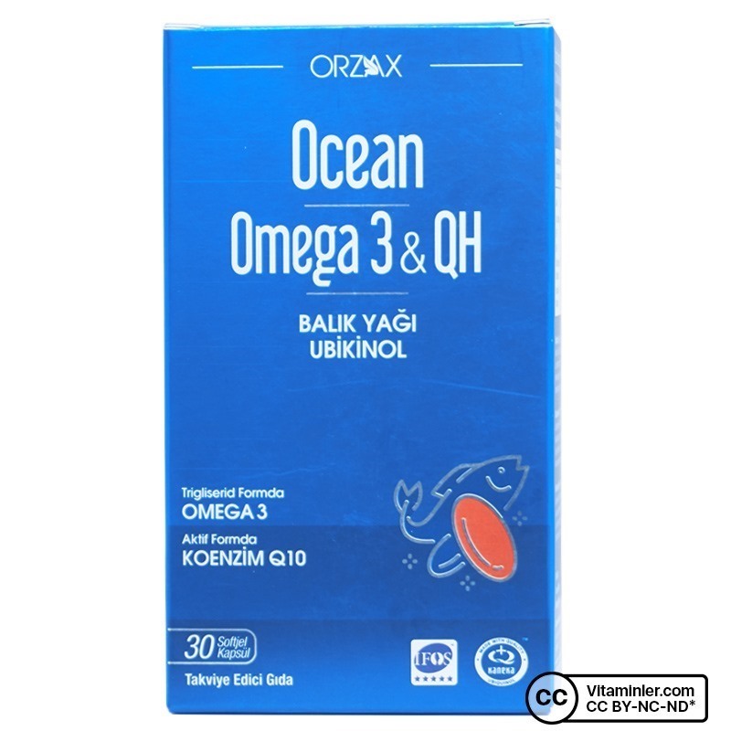 Ocean Omega 3 & QH 30 Kapsül - Omega 3 | Vitaminler