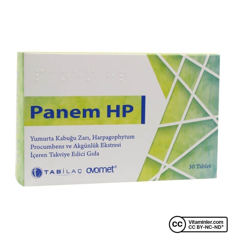 Panem HP 30 Tablet - Yumurta Kabuğu Zarı | Vitaminler