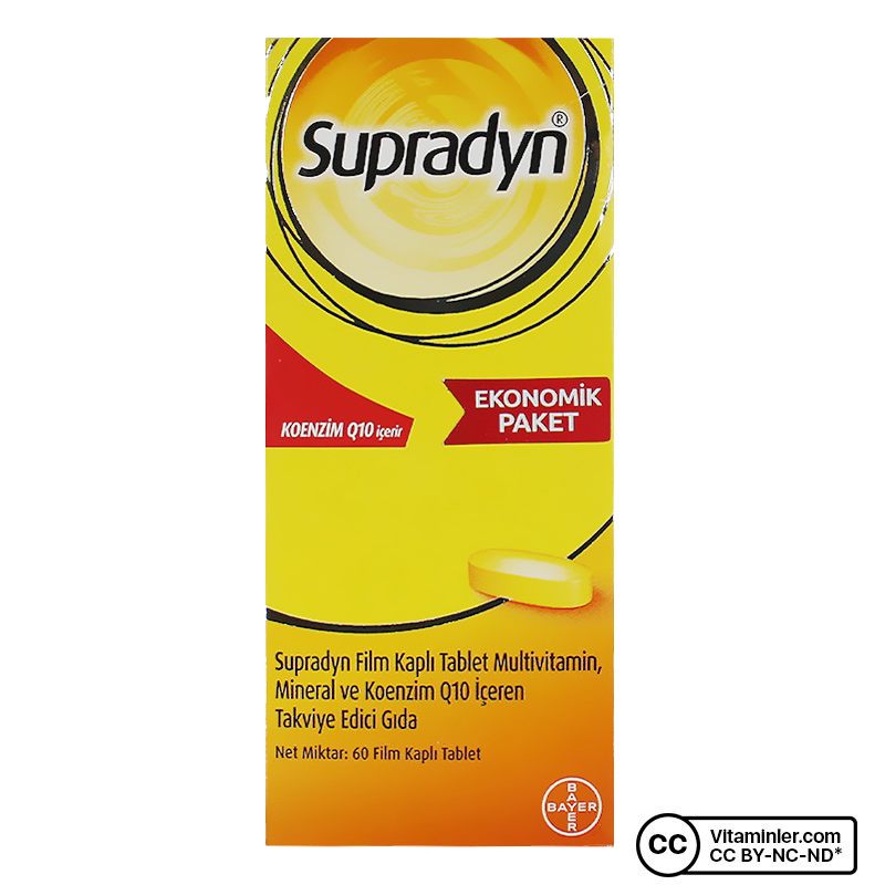 Supradyn All Day 60 Tablet | Vitaminler