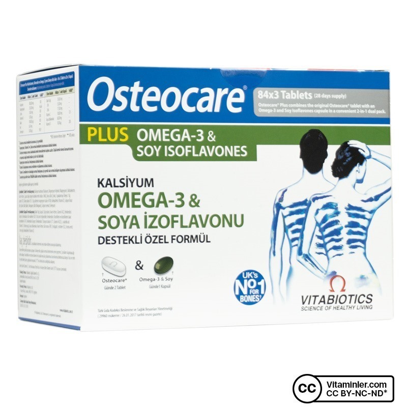 Vitabiotics Osteocare Plus 84 Tablet 3 Al 2 Öde | Vitaminler