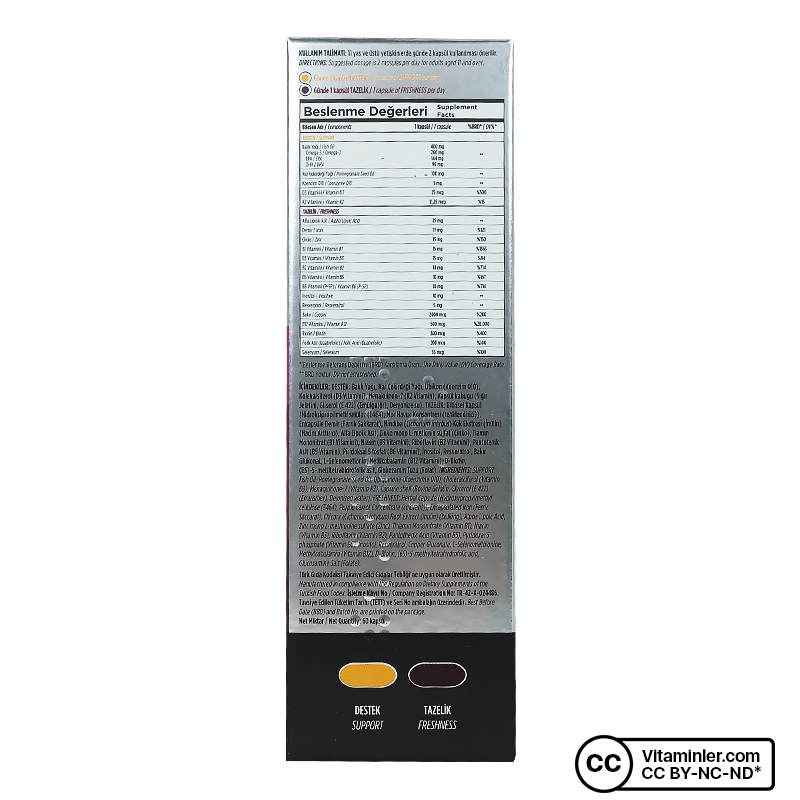 Zade Vital Concept Women 60 Kapsül | Vitaminler