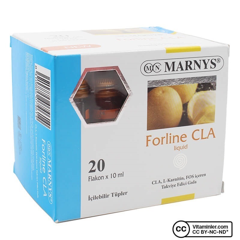MN Marnys Forline CLA Likit 10 ml 20 Ampül | Vitaminler
