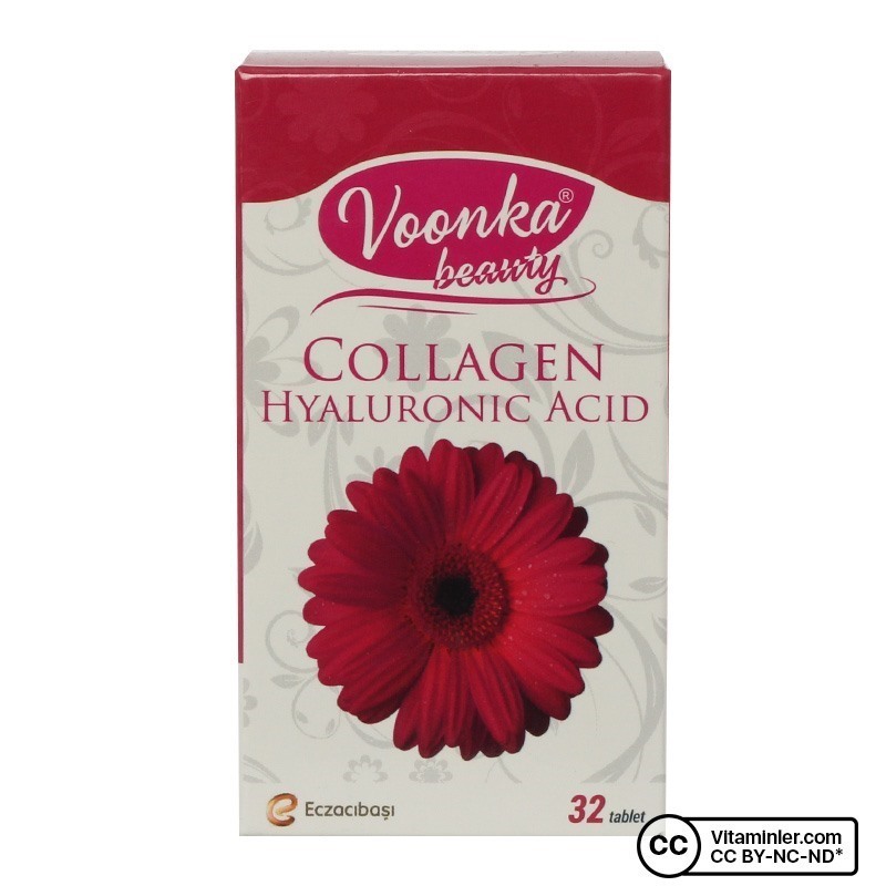 Voonka Collagen Hyaluronic Acid 32 Tablet | Vitaminler