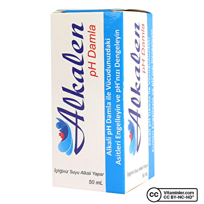 Alkalen Ph Damlası 50 mL | Vitaminler