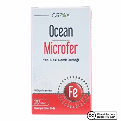 Ocean Microfer 30 Tablet - Demir | Vitaminler