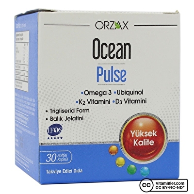 Ocean Pulse Omega 3 30 Kapsül - Omega 3 | Vitaminler