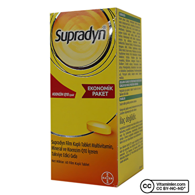 Supradyn All Day 60 Tablet | Vitaminler